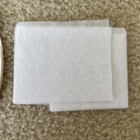 Coach | Bags | Coach Gift Box With Tissue Paper | Poshmark